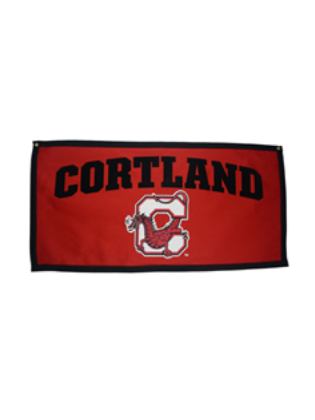 Cortland Horizontal Felt Banner | SUNY Cortland Campus Store