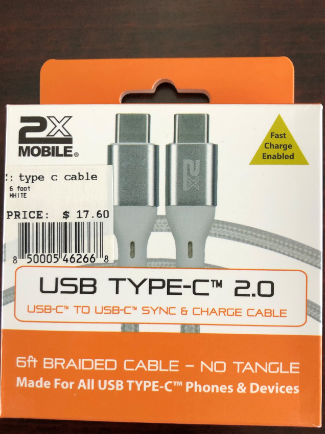 usb type-c cable 2.0