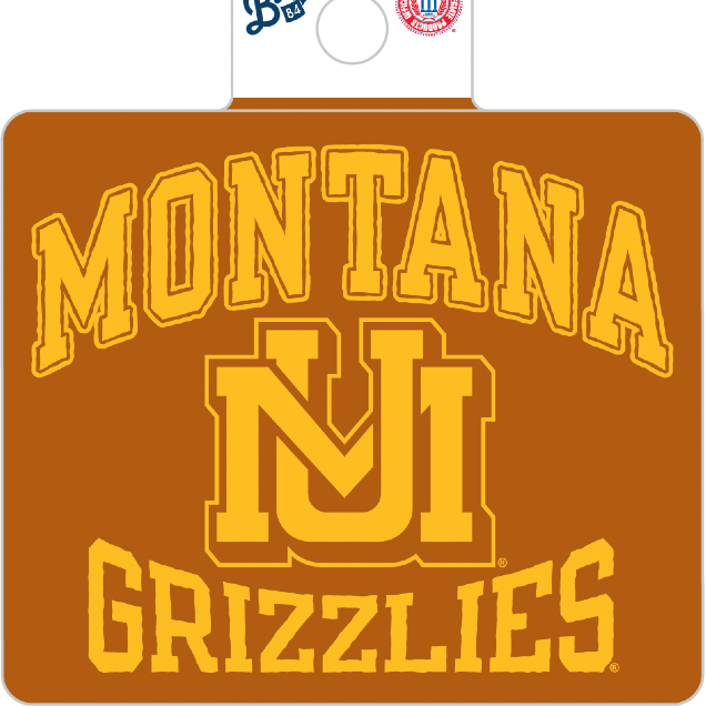 Retro Montana UM Grizzlies Sticker | The M Store