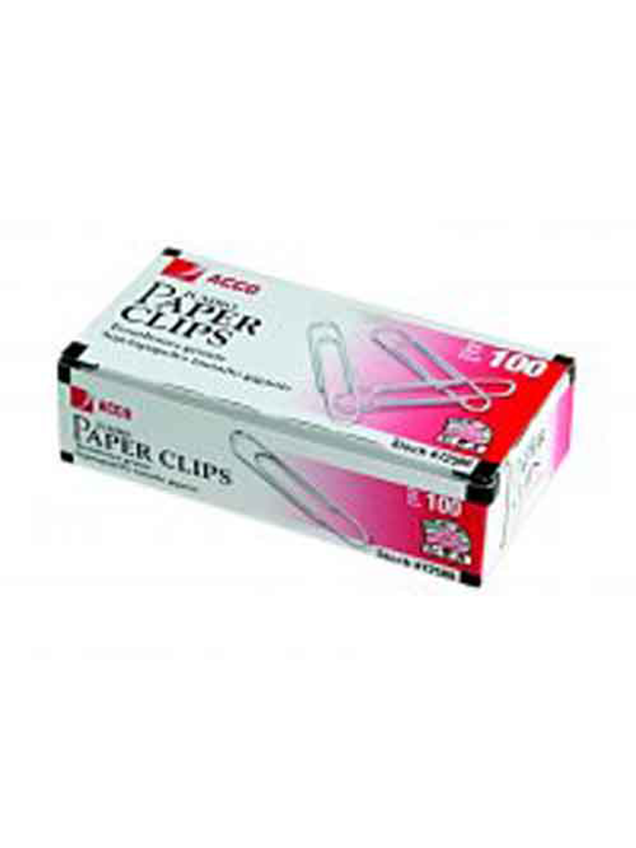 Paper Clips Jumbo 100Ct Acco
