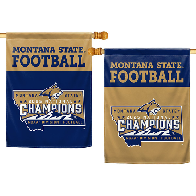 MSU 2025 Football National Champions 30x40" Double Sided Banner | MSU ...