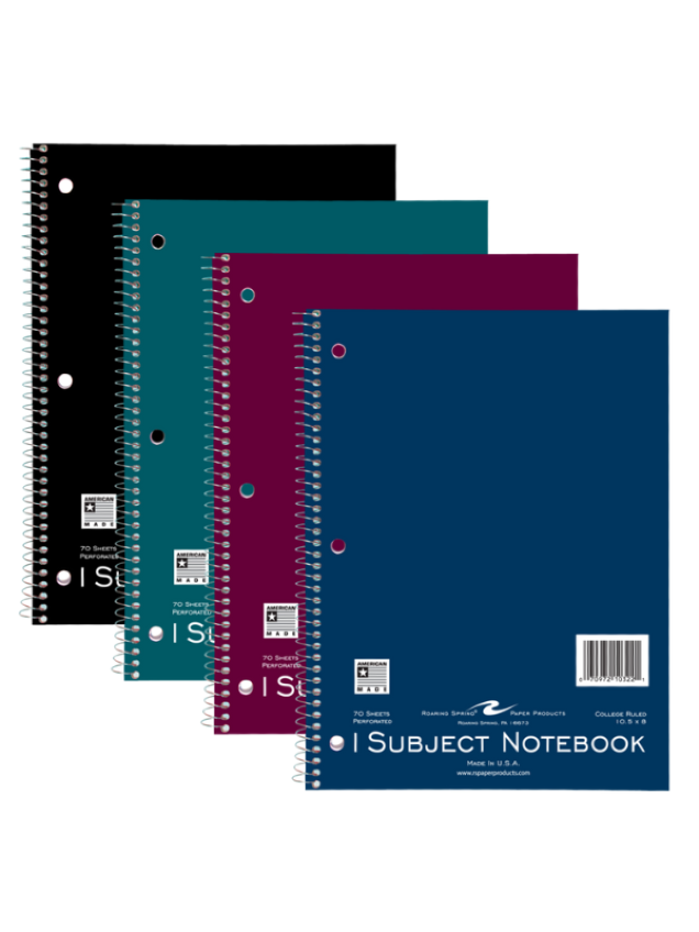 SCC Lincoln Campus Store Roaring Spring 1 Subject Spiral Notebook | SCC ...