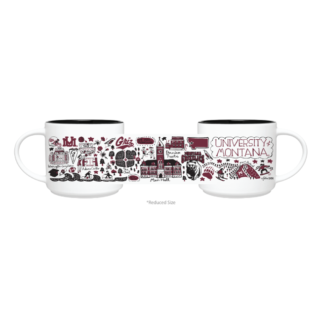 Griz Paw Julia Gash 16 oz Ceramic Mug