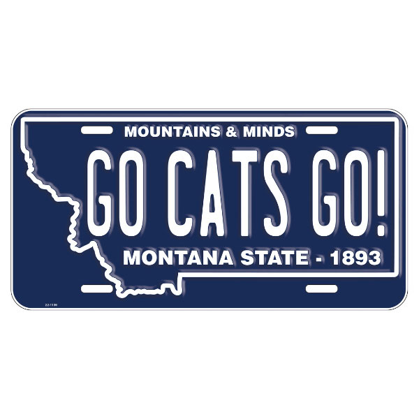 Go Cats Go License Plate