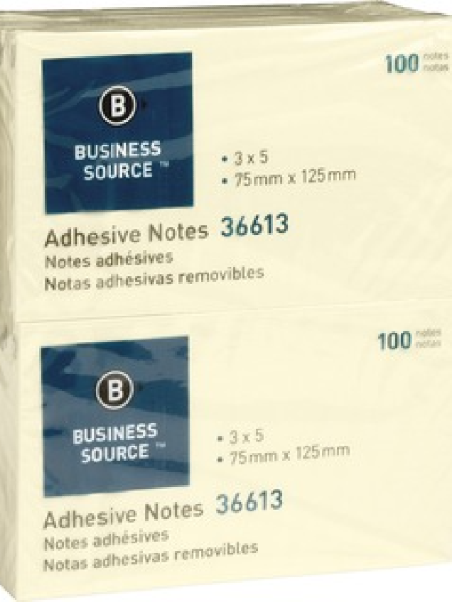 Post - It Notes 3 X 5 Yellow