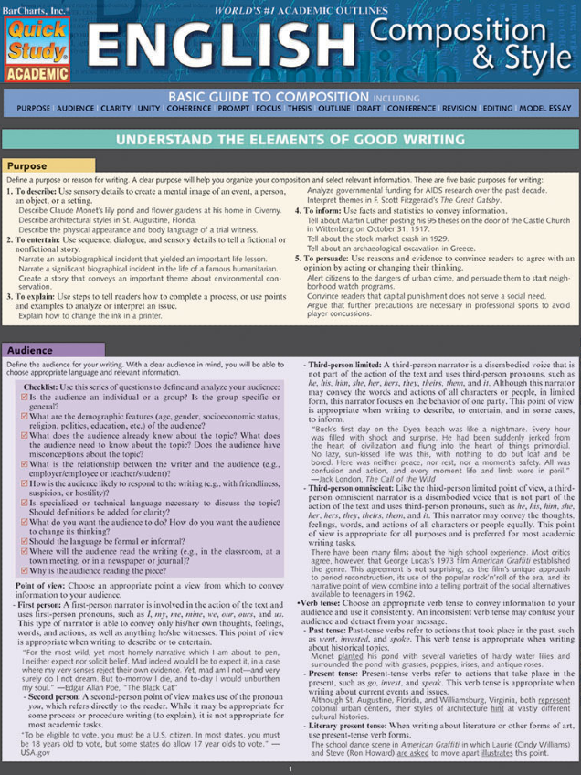 QS English Comp & Style