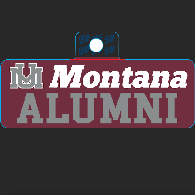 Rectangle Alumni Sticker