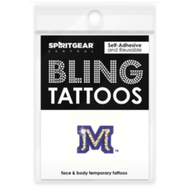 M Bling Tattoo | MSU Bookstore