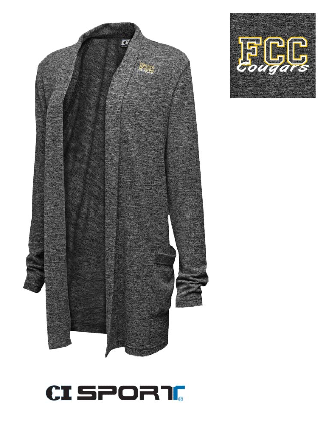 LADIES EASY FIT CARDIGAN | Frederick Community College Bookstore
