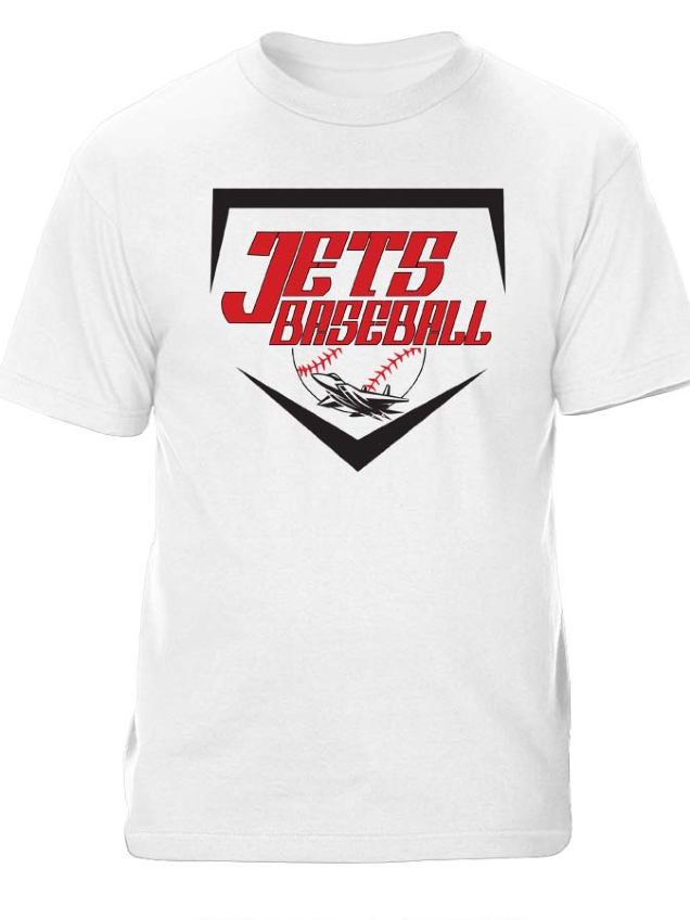 Jets Baseball T-Shirt '25 | Northern Oklahoma College Bookstore