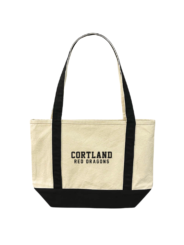 Wordmark Canvas Tote Bag | SUNY Cortland Campus Store