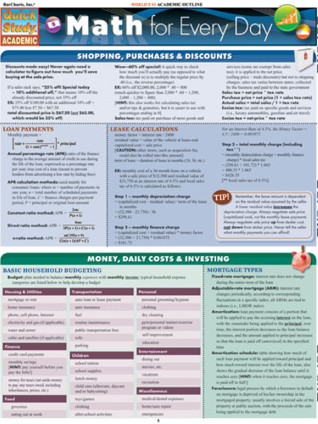 QS Math for Every Day