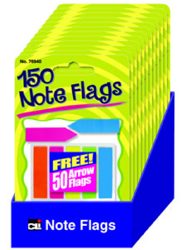 Note Flags 150ct CLI