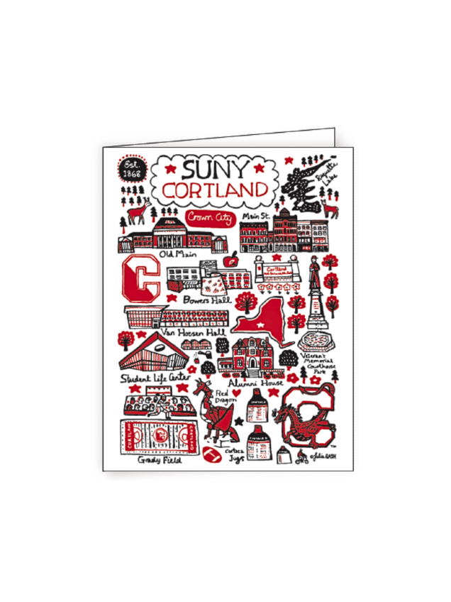 Julia Gash Note Cards | SUNY Cortland Campus Store