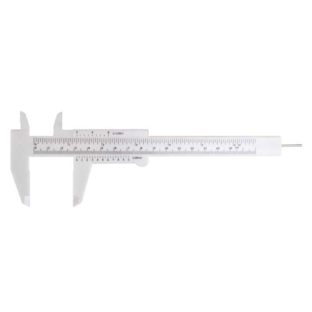 PACIFIC ARC Caliper Ruler Plastic