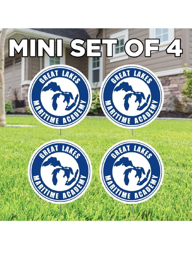 GLMA Mini Yard Signs, Set of 4 - Drop Ship